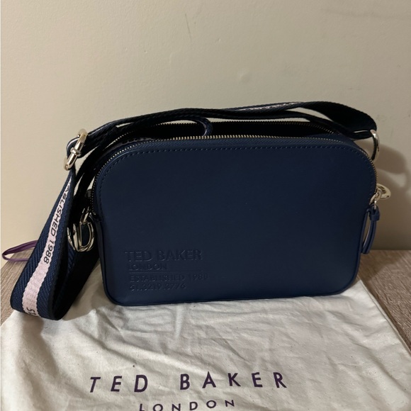 Ted Baker | Bags | Ted Baker Navy Crossbody Bag | Poshmark